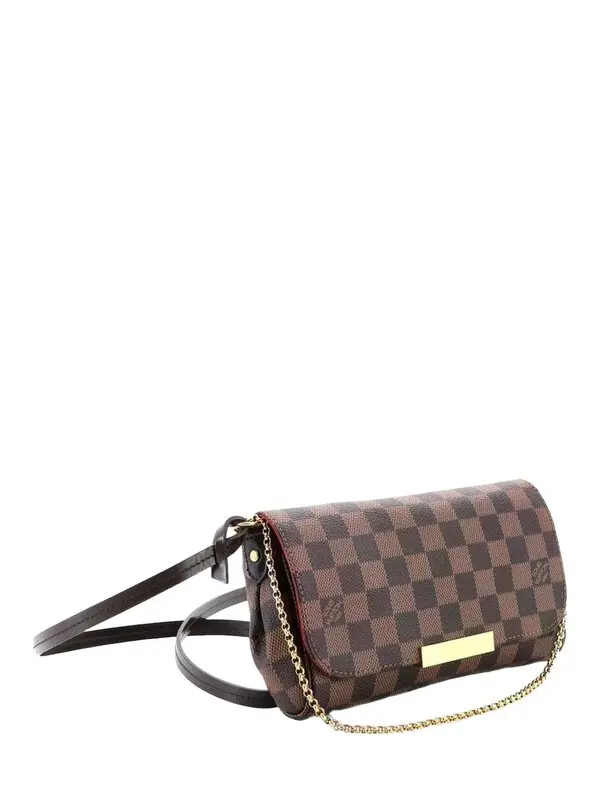 LOUIS VUITTON Favorite Handbag Damier Pm - Brown