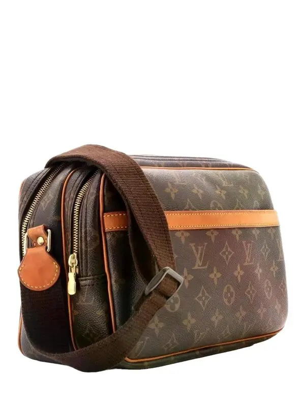 LOUIS VUITTON Reporter Pm Crossbody Bag Monogram Canvas - Brown