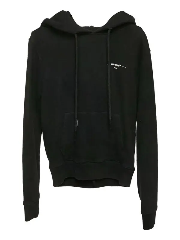 Off-White Arrow-motif Hoodie - Black