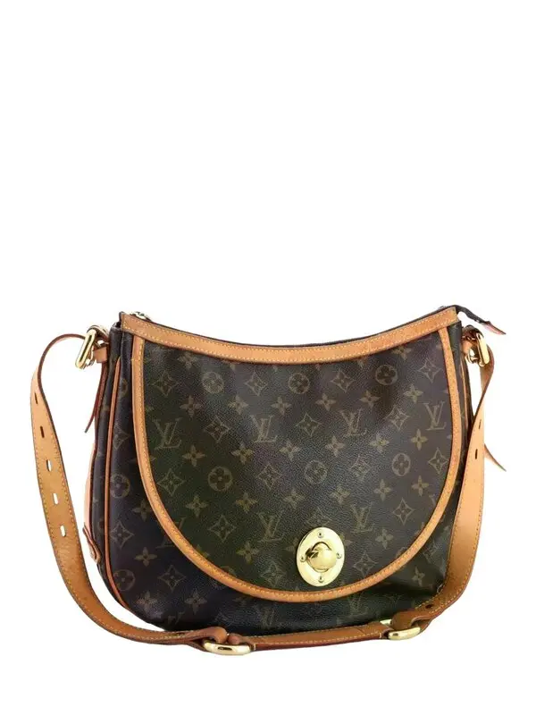 LOUIS VUITTON Tulum Handbag Monogram Canvas Gm - Brown