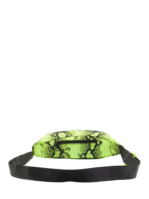 Off-White Snakeskin Belt Bag - Green