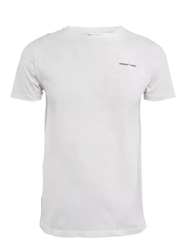 Off-White Cotton Crew-neck T-shirt - White