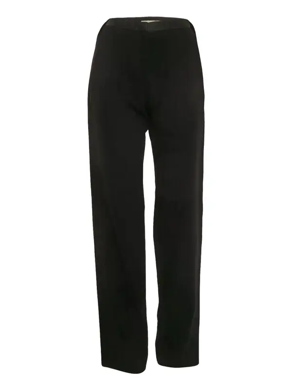 Balenciaga Crepe Trousers - Black