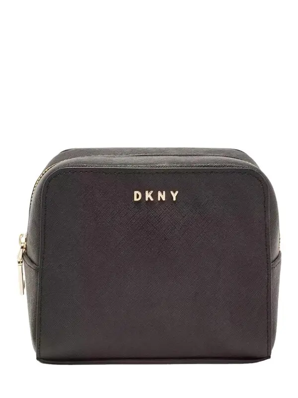 Dkny Leather Pouch - Black