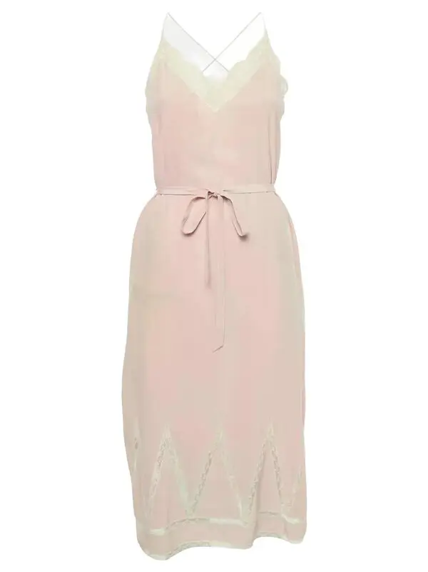 Zadig&Voltaire Lace-trimmed Slip Dress - Pink