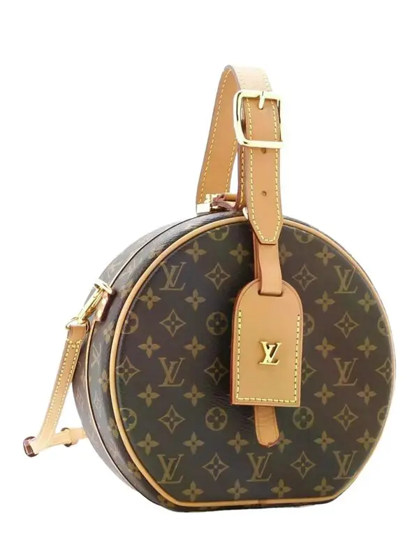 LOUIS VUITTON Petite Boite Chapeau Monogram Crossbody Bag - Brown