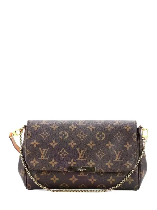 LOUIS VUITTON Favorite Handbag Monogram Canvas Mm - Brown