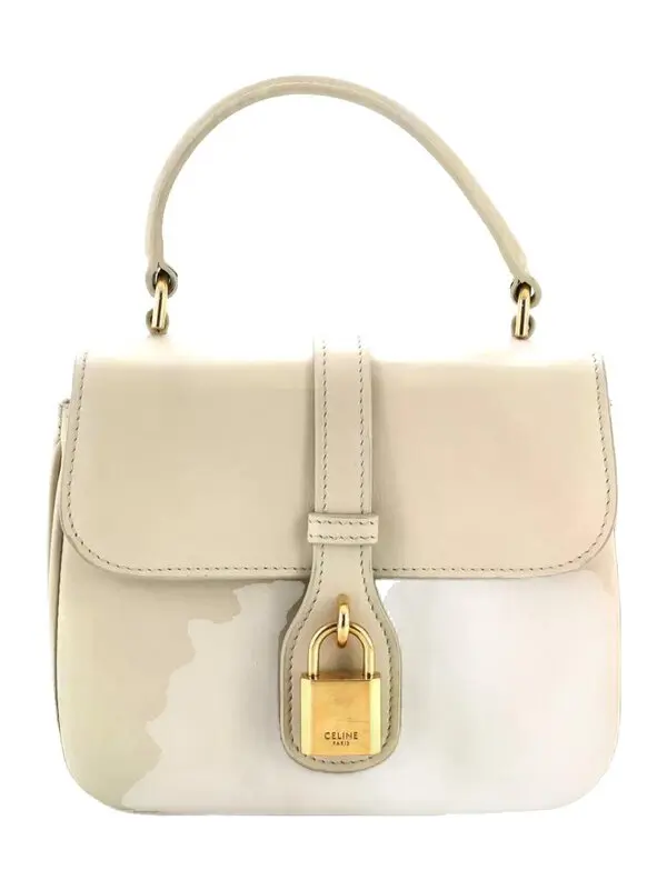 Celine Tabou Top Handle Mini Satchel - Neutrals