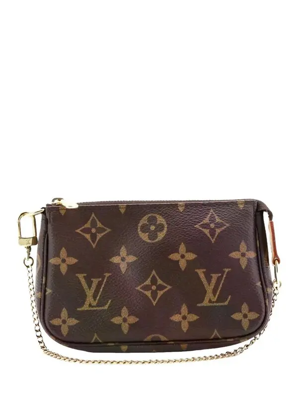 LOUIS VUITTON Pochette Accessoires Monogram Clutch - Brown