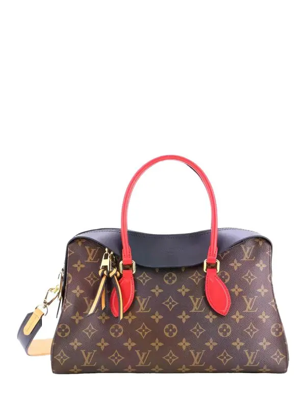 LOUIS VUITTON Tuileries Satchel Monogram Canvas - Brown
