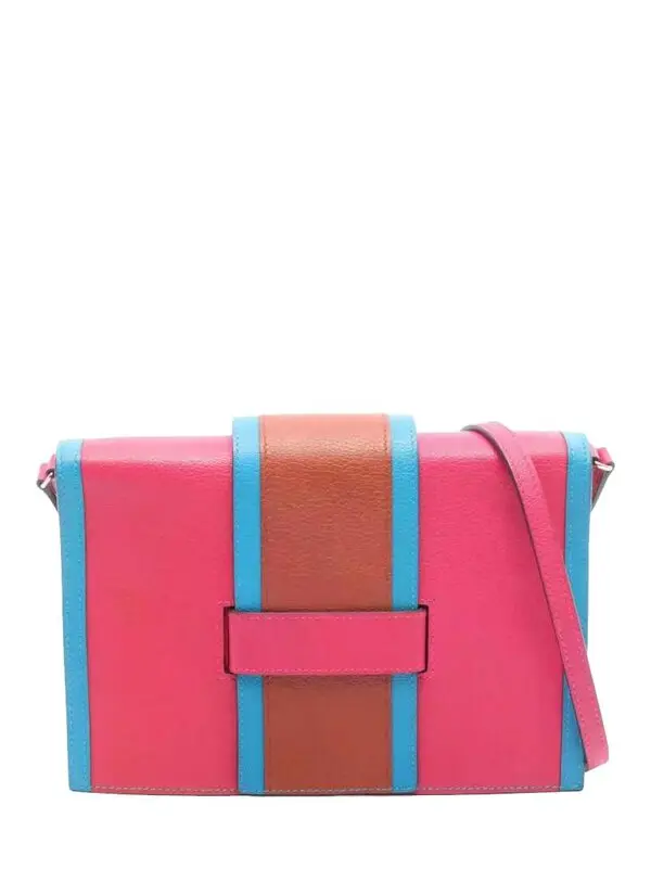 Hermès 2020 H Passant Clutch Bag - Pink
