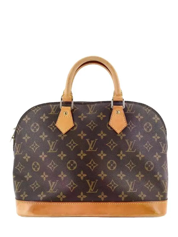 LOUIS VUITTON Alma Handbag Monogram Canvas Pm - Brown