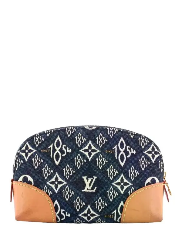 LOUIS VUITTON Since 1854 Monogram Jacquard Pouch - Blue