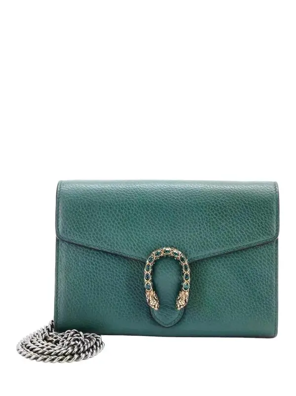 Gucci Dionysus Chain Wallet - Green