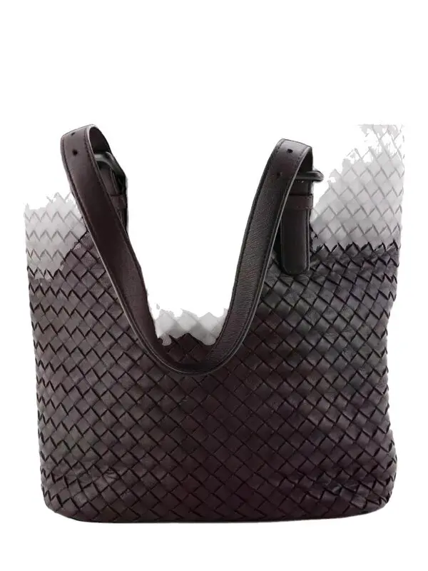 Bottega Veneta Intrecciato Nappa Belted Medium Tote Bag - Brown
