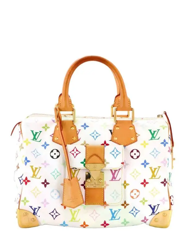 LOUIS VUITTON Speedy Handbag Monogram Multicolor 30 - Multicolour