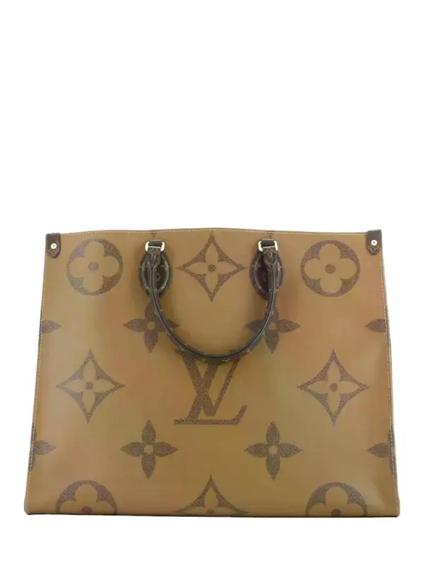 LOUIS VUITTON Onthego Reverse Monogram Giant Gm Tote Bag - Brown
