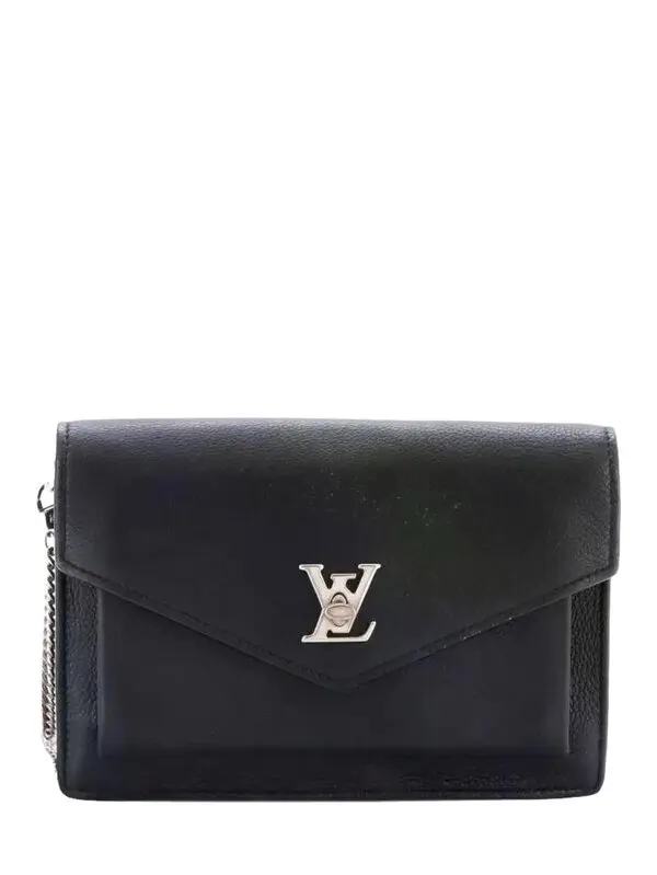 LOUIS VUITTON Mylockme Chain Pochette - Black