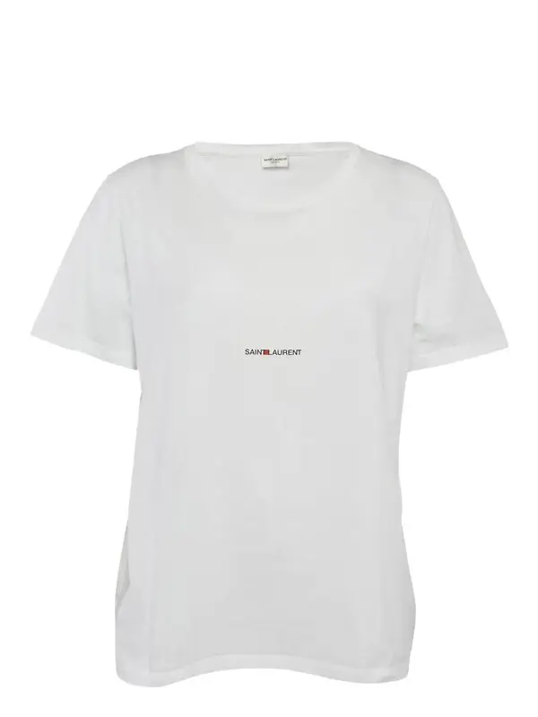 Saint Laurent Logo-print T-shirt - White