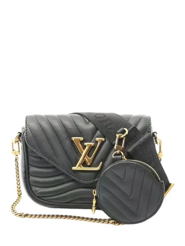 LOUIS VUITTON 2020 Quilted New Wave Shoulder Bag - Black