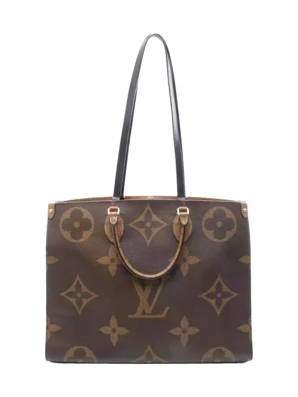 LOUIS VUITTON 2020 On The Go Shoulder Bag - Brown
