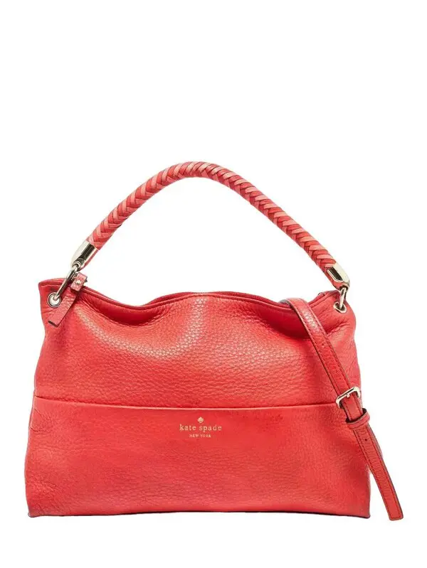 Kate Spade New York Leather Handheld Bag - Red
