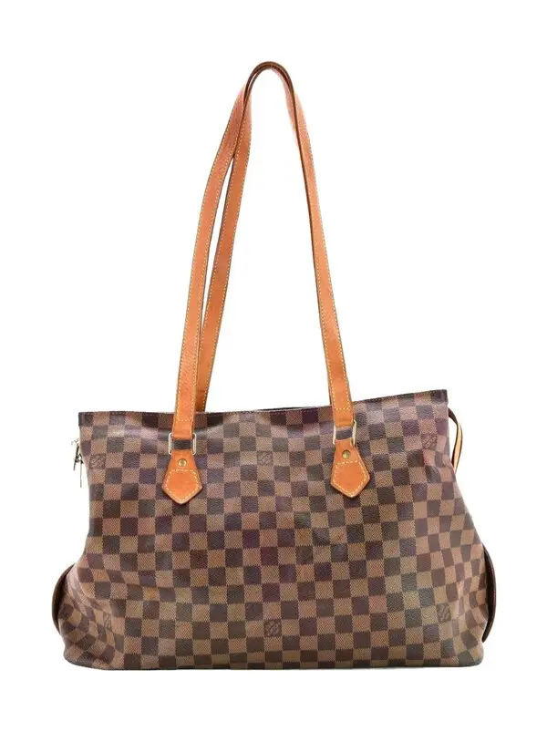 LOUIS VUITTON Chelsea Centenaire Damier Tote Bag - Brown
