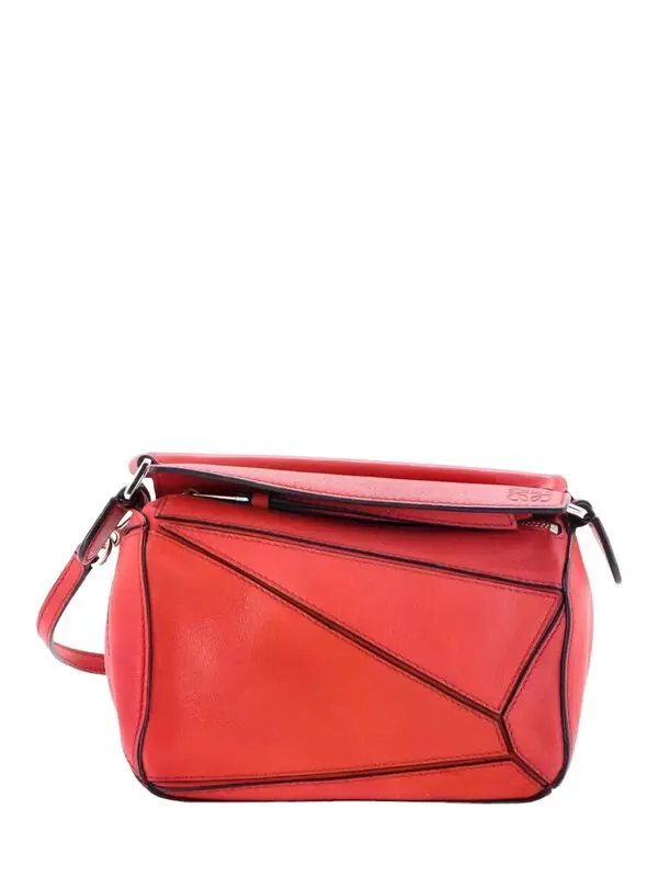 Loewe Puzzle Mini Crossbody Bag - Red