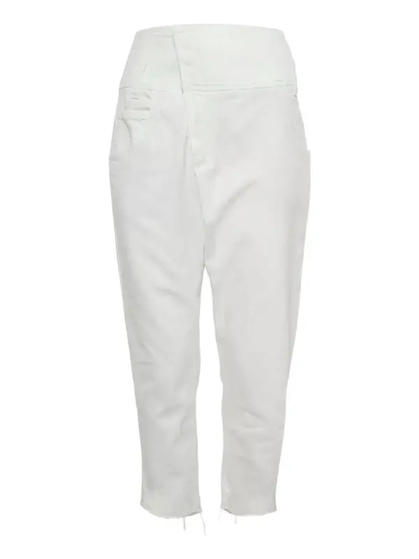 Brunello Cucinelli Wrap-design Jeans - White