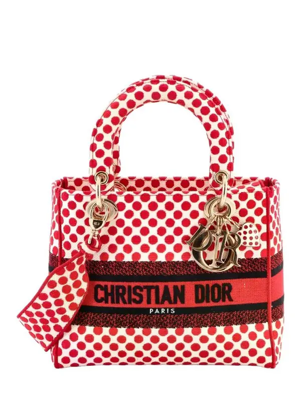 Dior Dioramour Lady D-lite Printed Satchel - Multicolour
