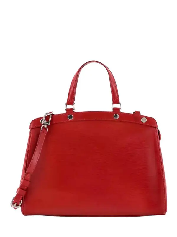LOUIS VUITTON Brea Handbag Epi Leather Mm Satchel - Red