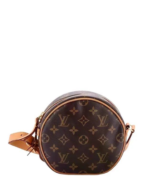 LOUIS VUITTON Boite Chapeau Souple Bag Monogram Canvas Pm - Brown