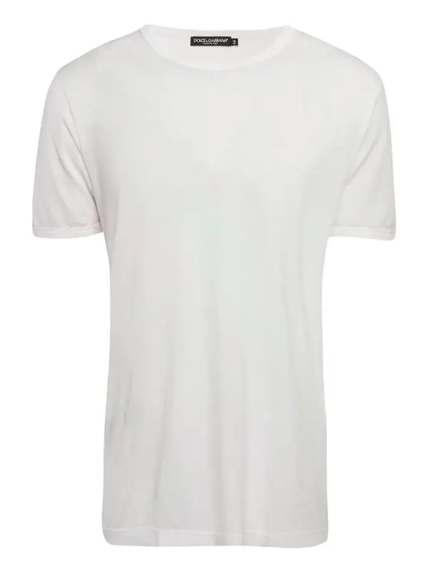 Dolce & Gabbana Cotton Jersey T-shirt - White
