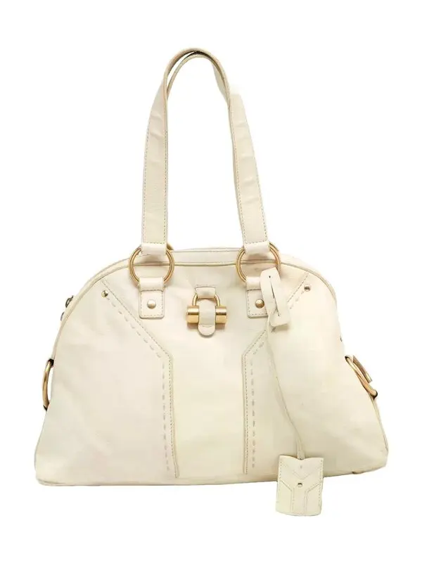 Saint Laurent Muse Satchel - White