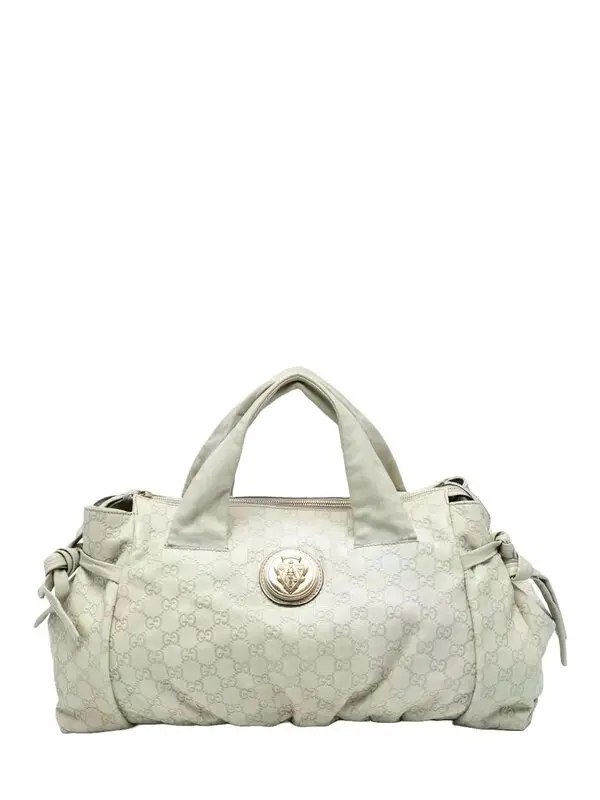 Gucci Medium Sissima Hysteria Tote Bag - White
