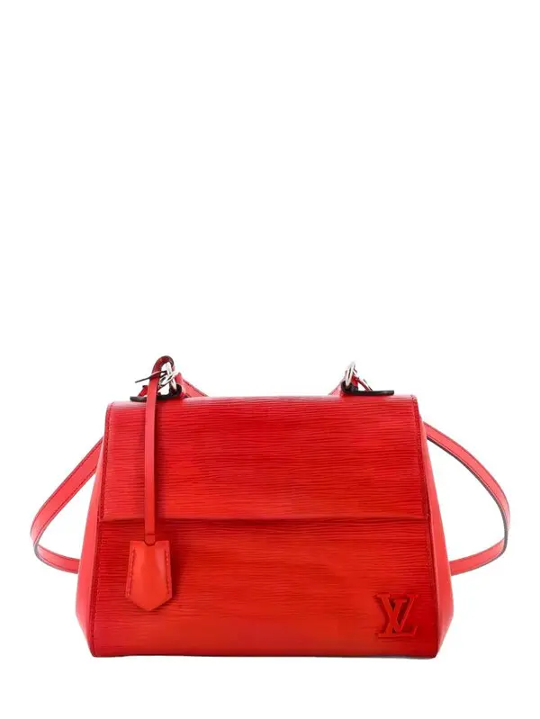 LOUIS VUITTON Cluny Top Handle Epi Leather Bb Satchel - Red