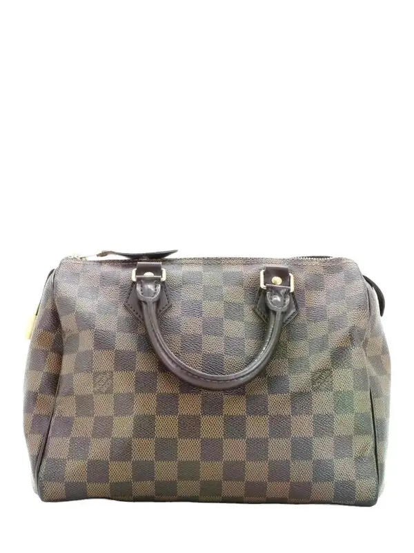 LOUIS VUITTON Speedy 25 Satchel Handbag Damier - Brown