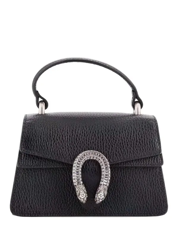 Gucci Dionysus Top Handle Mini Satchel - Black