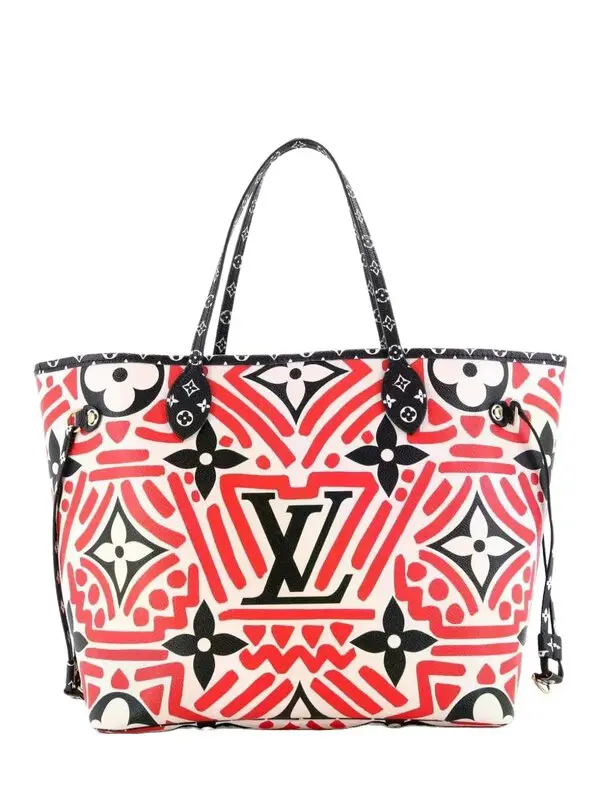 LOUIS VUITTON Neverfull Nm Limited Edition Crafty Monogram Giant Mm Tote Bag - Black