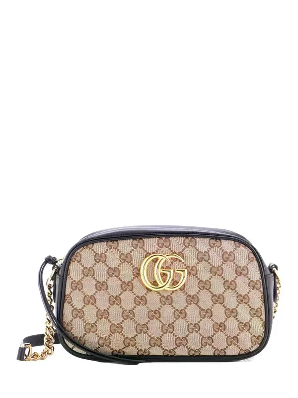 Gucci Gg Marmont Small Crossbody Bag - Black