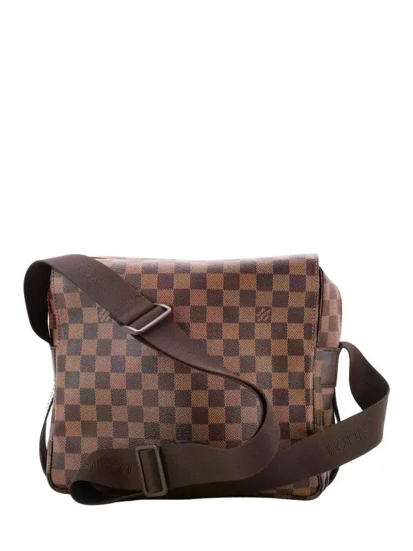 LOUIS VUITTON Naviglio Damier Crossbody Bag - Brown