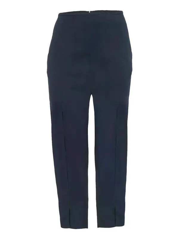 DION LEE Crepe Trousers - Blue