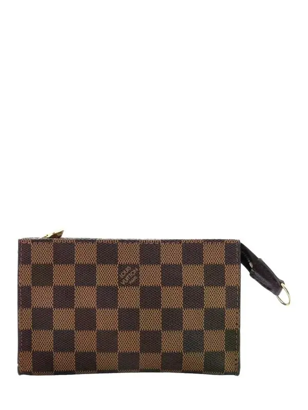 LOUIS VUITTON Marais Bucket Zip Damier Pouch - Brown