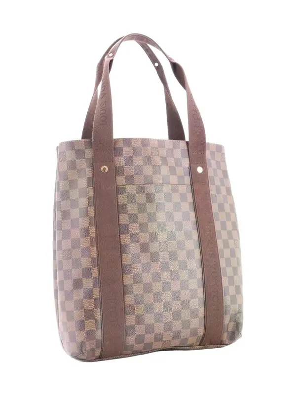 LOUIS VUITTON Cabas Beaubourg Damier Tote Bag - Brown