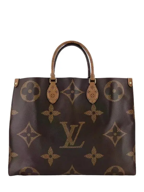 LOUIS VUITTON Onthego Reverse Monogram Giant Gm Tote - Brown