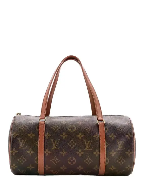 LOUIS VUITTON Papillon 30 Shoulder Bag Monogram Canvas - Brown
