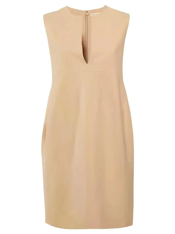 Celine V-neck Sleeveless Dress - Pink