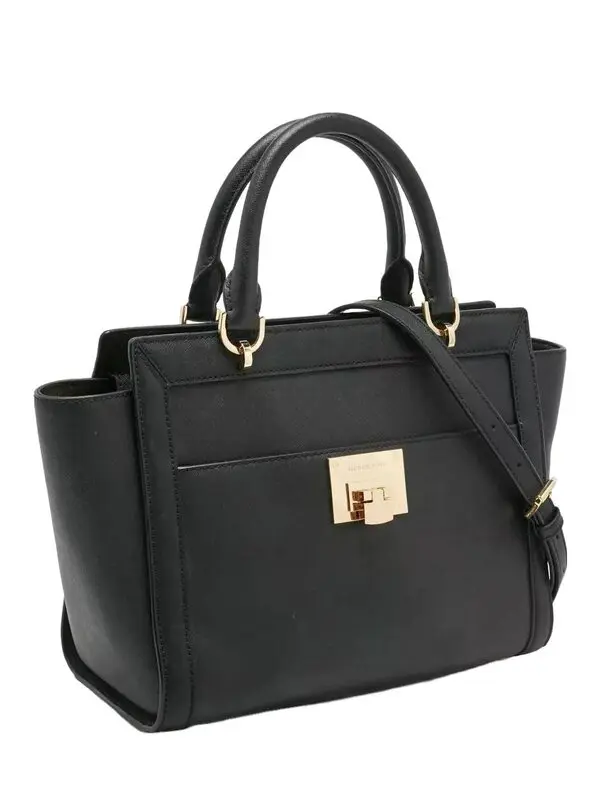 Michael Kors Tina Satchel Bag - Black