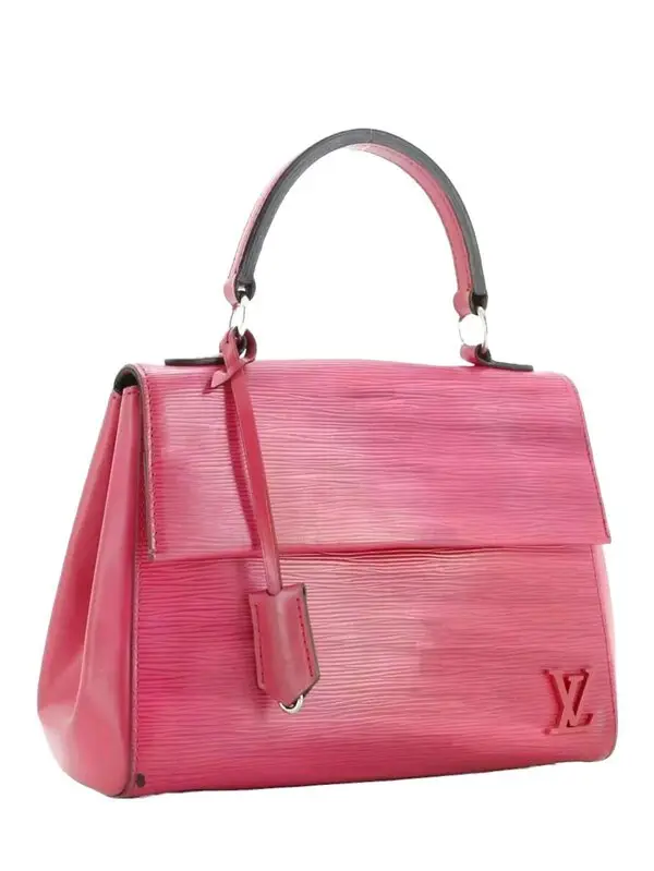 LOUIS VUITTON Cluny Top Handle Bb Satchel Epi Leather - Pink