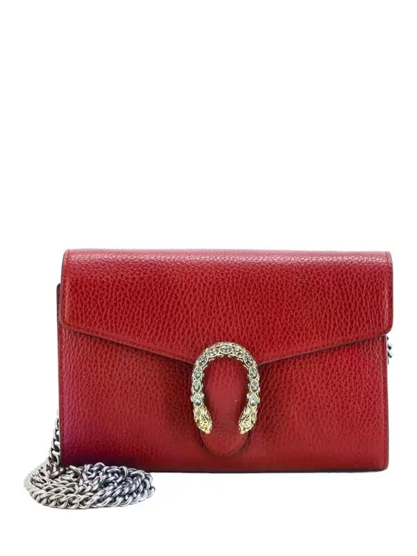 Gucci Dionysus Chain Wallet - Red